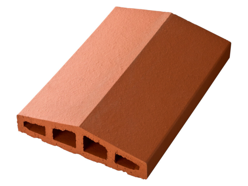 Mauerabdeckung Caperon Angulaire Grande Rouge 280mm, 13,99